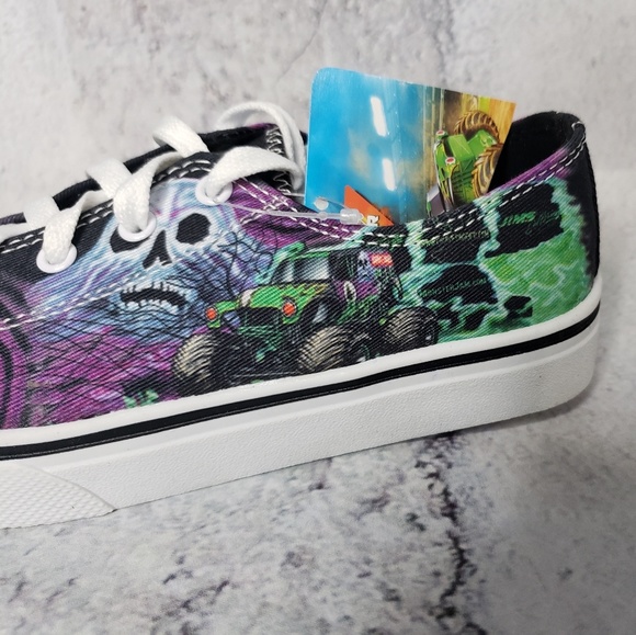 Monster Jam | Shoes | New Monster Jam Truck Grave Digger Halloween Shoe ...